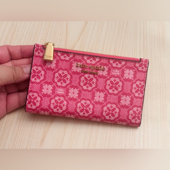kate spade | Bags | Kate Spade Spade Flower Monogram Coated Canvas ...